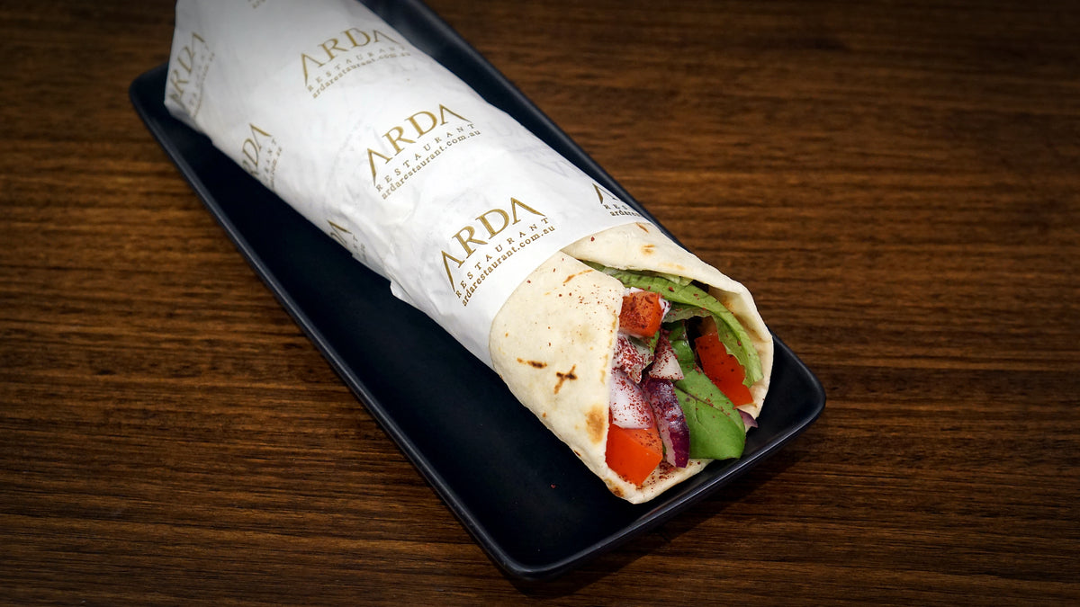 Explore Our Chicken shish wrap